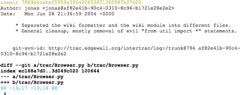 Sample Code Commit Linked With Many Bug Fixes Download Scientific Diagram
