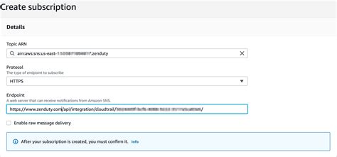aws cloudtrail integration zenduty docs