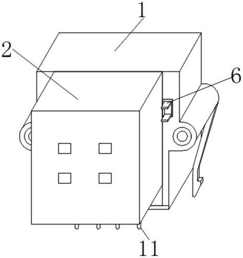 一种便于安装的二位立式插座的制作方法 一种便于安装的二位立式插座的制作方法