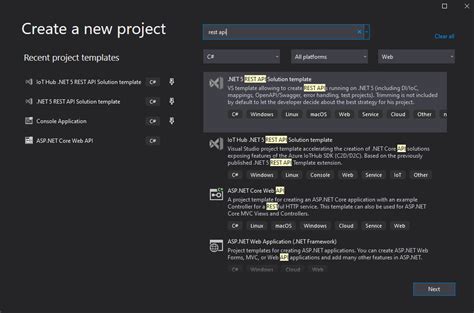 Net 5 Rest Api Template Visual Studio Marketplace