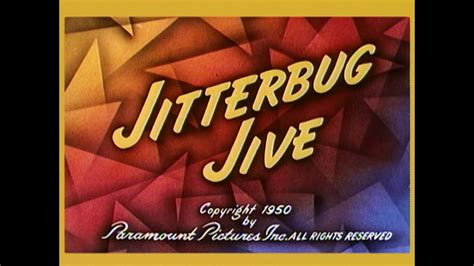 Popeye The Sailor Jitterbug Jive 1950 Opening And Closing Titles [turner Print] Youtube