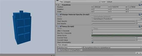when your easing script needs a test object r unity3d