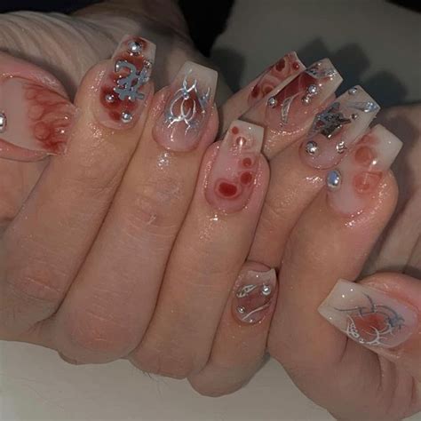 합정네일 💅🏽르미네일💅🏽 On Instagram Scars…🩸💉사용컬러 Candystone Official 원더젤 뉘앙스
