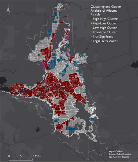 Spatial Clustering And Outlier Analysis Depicting Statistically Download Scientific Diagram
