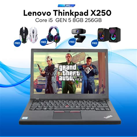 Jual Laptop Lenovo Thinkpad X240 X250 X260 X270 X280 Core I5 Gen 8 8 256GB Laptop Murah