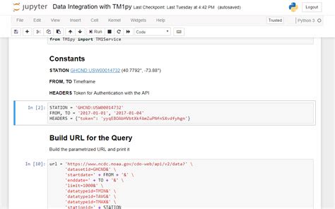 Upload Weather Data From Web Services Into Tm1planning Analytics