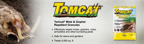 Tomcat Mole And Gopher Repellent Granules Safe For Lawn And Garden Formulated With