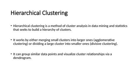 Unit 2 Unsupervised Learning Of Machine Learning Pptx