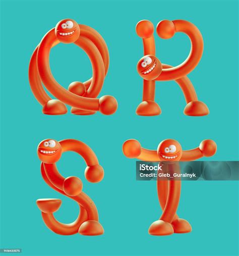 영어 알파벳 문자의 모양에 귀여운 오렌지색 인간의 3d 렌더링 컴퓨터 글자에 대한 스톡 사진 및 기타 이미지 컴퓨터 글자 3차원 형태 개체 그룹 Istock