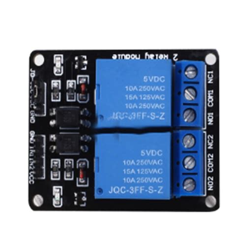 2 Way Relay Module 5v 12v 24v With Optocoupler Protection Relay Expansion Board Mcu Development