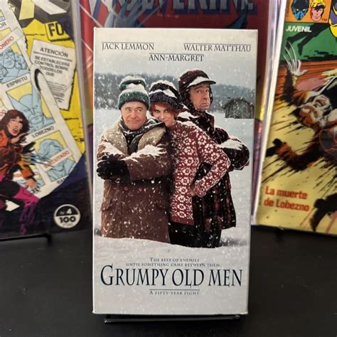 Grumpy Old Men Vhs 1994 Jack Lemmon Walter Matthau Ann Margret