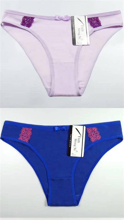 Sexy Underwear Hot Sale Young Girls Briefs Soft Cotton Women Panties