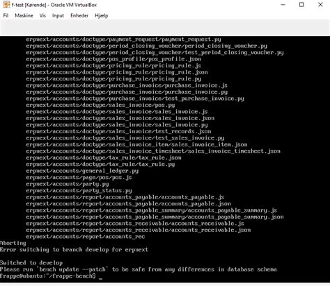 Setting Up Erpnext Fails Install Update Frappe Forum