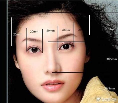 标准 三庭五眼 baby黄金比例脸成整容模板 知乎