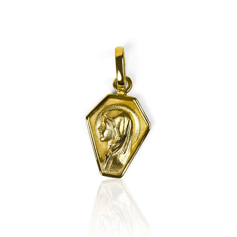 Dije Virgen Rostro Relieve Joyería Caracas
