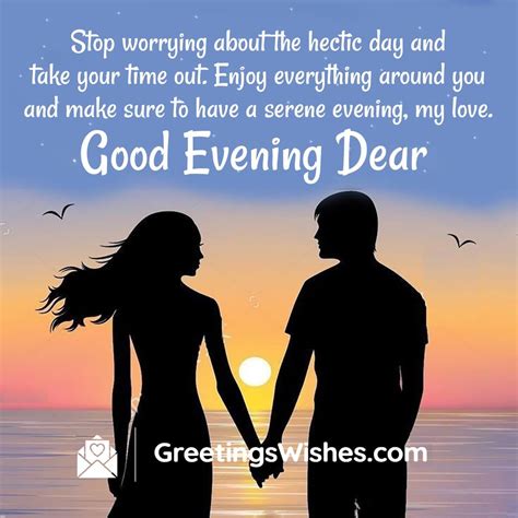 Good Evening Wishes For Lover