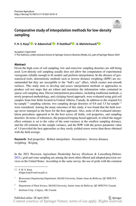 Comparative Study Of Interpolation Methods For Low Density Sampling