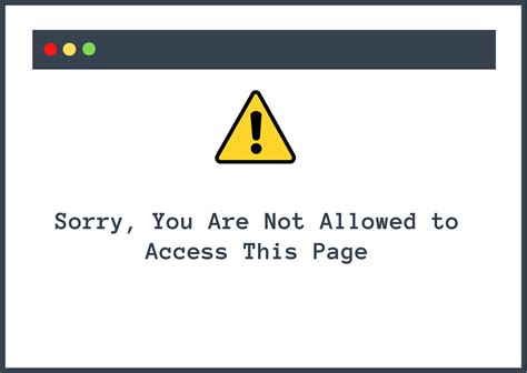 How To Fix Sorry You Are Not Allowed To Access This Page Error