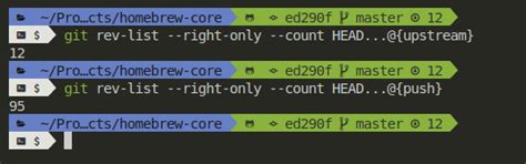 Question Vcs Is It Possible To Show Commit Count Difference Between Local And Multiple Remote