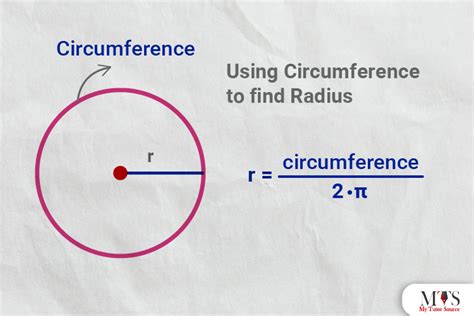 Radius Methods To Calculate The Radius Of A Circle