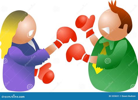 Battle Of The Sexes Stock Illustration Illustration Of Business 333651