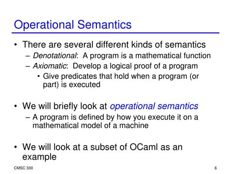 Ppt Cmsc 330 Organization Of Programming Languages Powerpoint