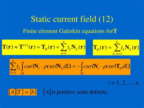 Ppt Finite Elements In Electromagnetics 2 Static Fields Powerpoint Presentation Id2922821