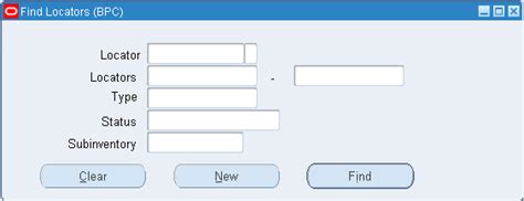 Oracle Concepts For You Oracle Inventory Defining Locators In R12