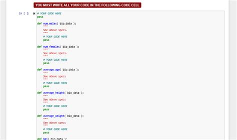 solved run c code important run the following code cell