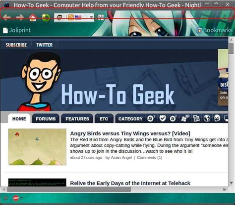 Hide And Show The Tab Bar In Firefox With A Custom Keyboard Shortcut Combo