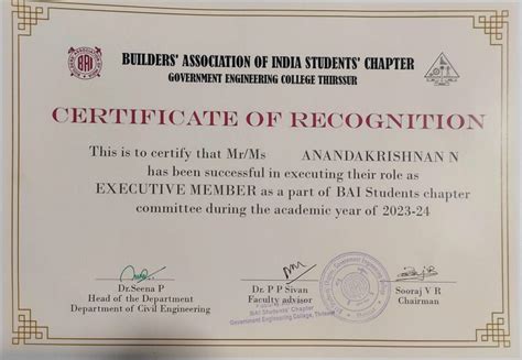 Anandakrishnan N On Linkedin It Was A Great Experience On Executing My Role As An Executive