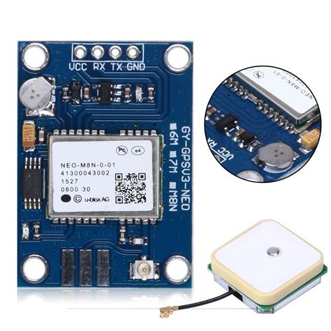 Neo M8n Gps Gnss Module With Eeprom