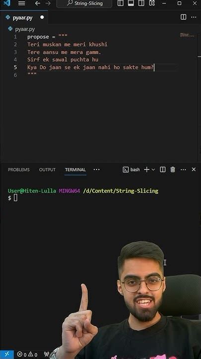 Cut Strings Using Slice Operator In Python Youtube