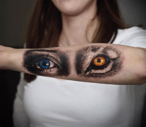 Realistic Eyes Tattoo Perfect Art For Expressive Body Art