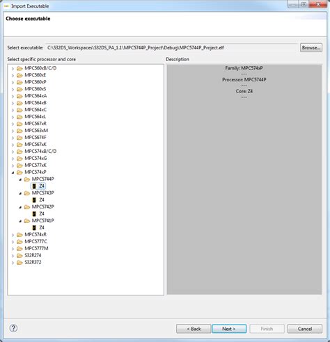 Howto Download Separate Elfsrechex File To Microcontroller Using S32
