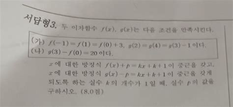 고1 수학상 이차함수 킬러문제 지식in