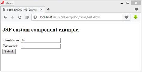 Jsf Composite Components Tutorial W3schools