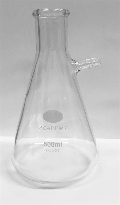 Filter Flask Erlenmeyer Conical Shape 500ml Bigamart