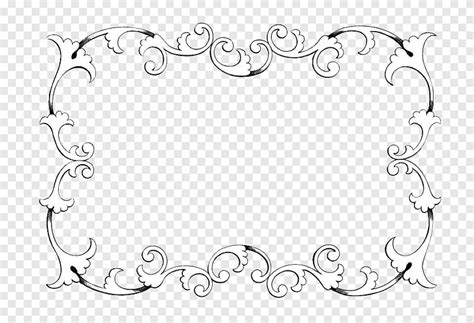 테두리 및 프레임 프레임 장식 예술 디자인 경계 틀 Png Pngegg