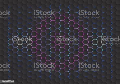 추상적인 기술 배경 하이테크 통신 개념 혁신 배경 벡터 삽화 육각형 배경입니다 0명에 대한 스톡 벡터 아트 및 기타 이미지