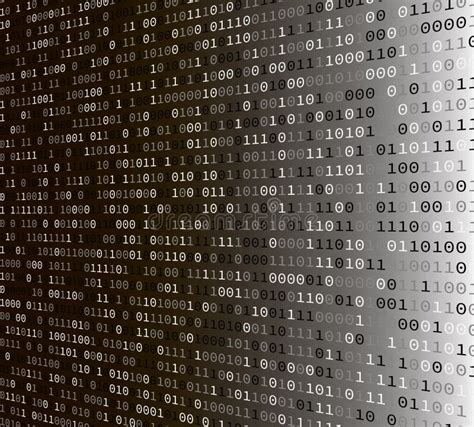 Binary Code Internet Security Concept Stock Vector Illustration Of