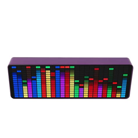 Led Music Spectrum Analyzer 5vusb Music Voice Rhythm Spectrum Display 384 Leds