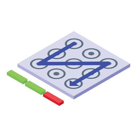 Line Password Protection Icon Isometric Style 15873172 Vector Art At Vecteezy