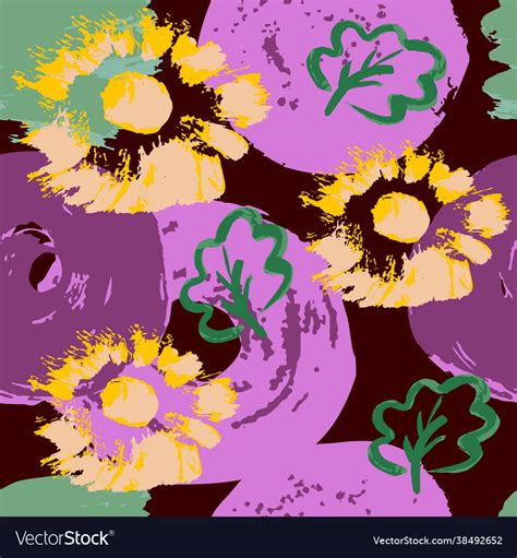 Abstract Artistic Seamless Pattern Royalty Free Vector Image