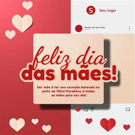 Premium Vector Cartão Tridimensional De Celebração Do Dia Das Mães