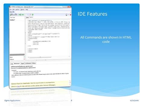 Selenium Ide And Extensions Pptx
