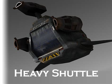 Heavy Shuttle 3d Space Unity Asset Store