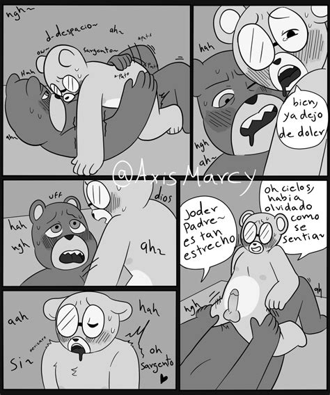 Rule 34 2023 Absurd Res Anthro Axismarcy Balls Bear Blush Bodily Fluids Comic Drooling Duo