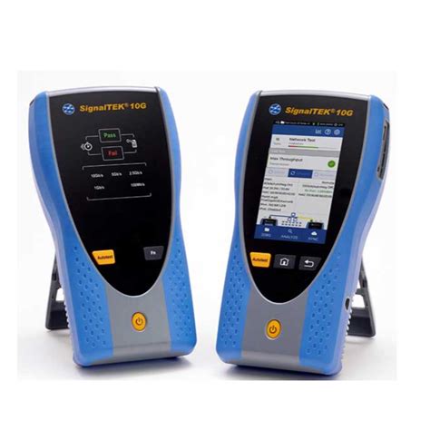 Trend Networks Signaltek 10g Ethernet Cable And Bandwidth Tester Testar Pte Ltd