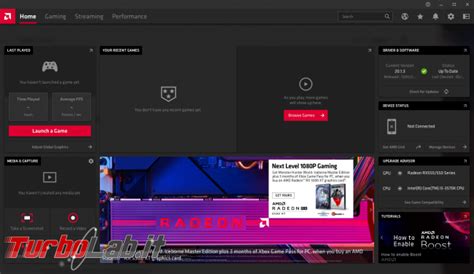 [risolto] radeonsoftware exe alto consumo cpu 30 ventole al